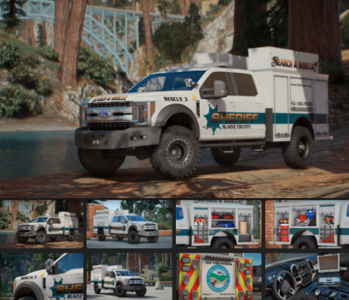 Search and Rescue Truck - Police - LauncherLeaks