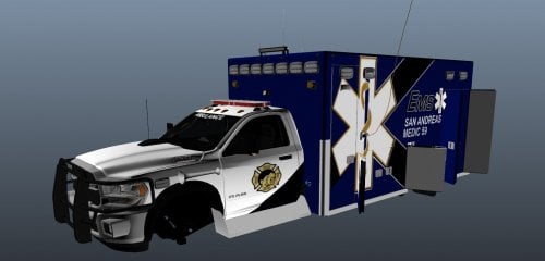 San Andreas Fire & Rescue Pack - Vehicles - LauncherLeaks