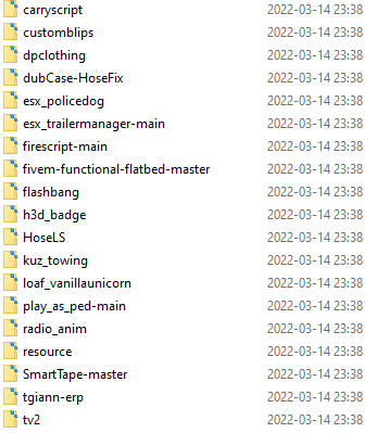 HQ CUSTOM 2022 FIVEM SCRIPTS BUNDLE [PAID] - Scripts - LauncherLeaks