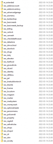 HQ CUSTOM 2022 FIVEM SCRIPTS BUNDLE [PAID] - Scripts - LauncherLeaks