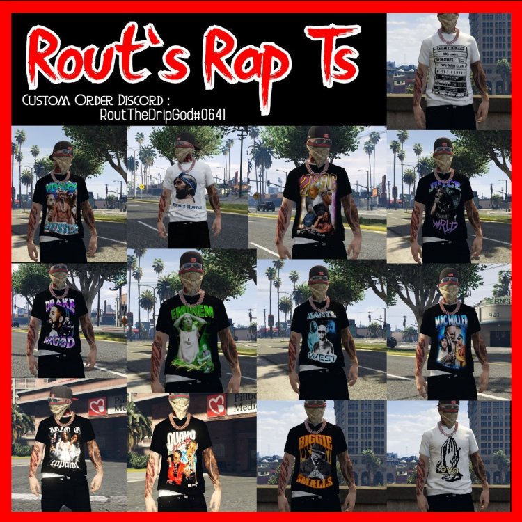 Routs Custom Rap T Pack! ENJOY! - EUP Files - LauncherLeaks