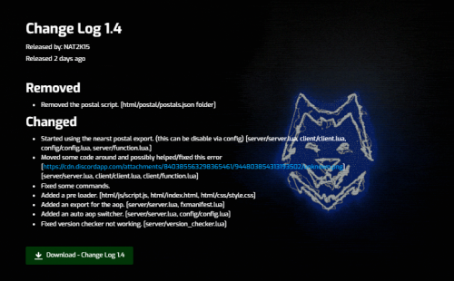 Nat2k15 FiveM Framework v2 | Newest update - Scripts - LauncherLeaks