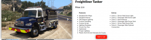 Redsaints tiller and Freightliner Rescue and Freightliner Tanker ...
