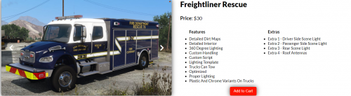 Redsaints tiller and Freightliner Rescue and Freightliner Tanker - Redsaint - LauncherLeaks