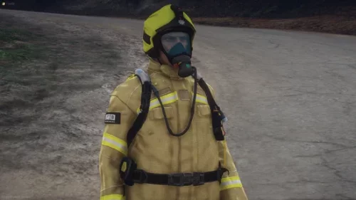 London Fire Brigade Style EUP / Drager Style BA Set - UK / British ...