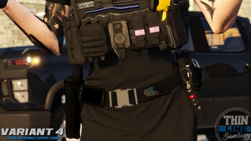 Duty Belt Packate | Thin Line Sanctuary | Sgt. Frankie | Male + Female ...