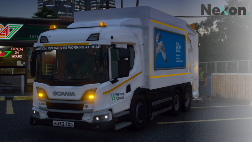 Scania Bin Lorry - UK / British - LauncherLeaks