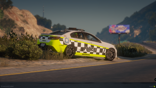 AFP Marked Traffic Operations VF Commodore - Vehicles - LauncherLeaks