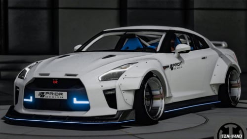 Nissan GTR 35 Prior Design Animated Lights Itzahmad 2002 - Vehicles ...