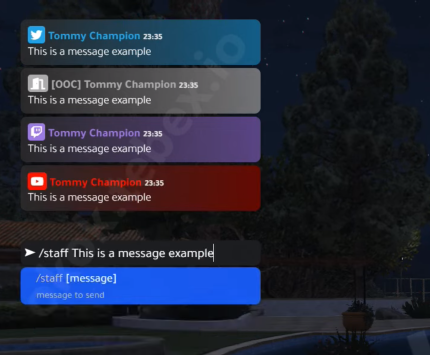 okokChatV2 - ESX - LauncherLeaks