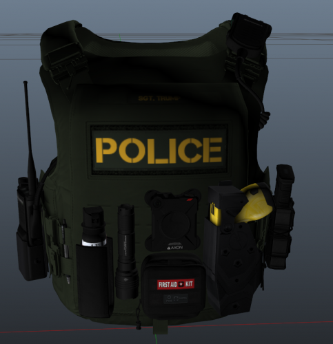 Police Vest Textures For Code4Mods 4Armor Patrolman Tactical LBV - EUP ...