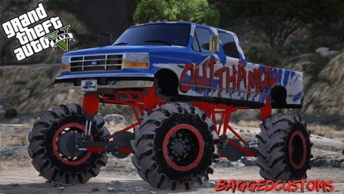BaggedCustoms Out Tha Mud F350 Mega Truck[Add-On][FiveM] - Bagged ...