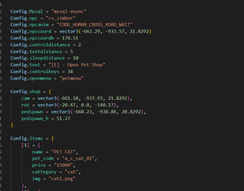BakiTelli_Petshop [Open Source] - QB-CORE - LauncherLeaks