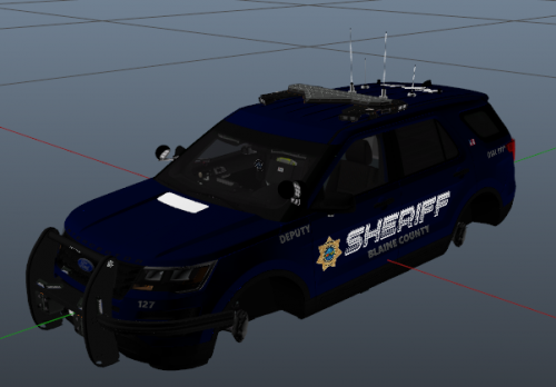 Blue Blaine County Sheriff Cars! | Non ELS | R&B - Vehicles - LauncherLeaks