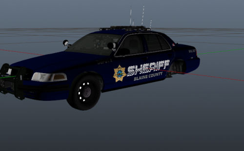 Blue Blaine County Sheriff Cars! | Non ELS | R&B - Vehicles - LauncherLeaks