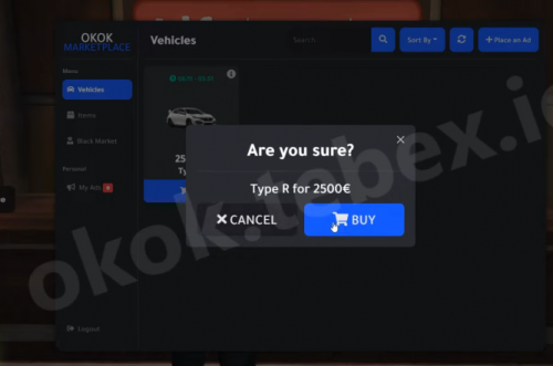OKOK - Market Place - ESX - LauncherLeaks