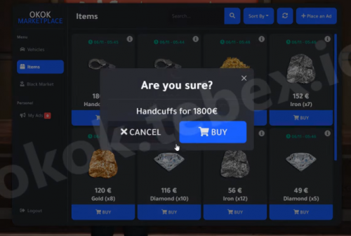 OKOK - Market Place - ESX - LauncherLeaks