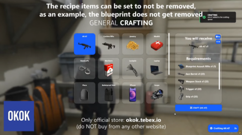OKOK - okokCraftingV2 - ESX - LauncherLeaks