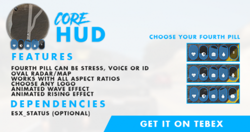 CORE HUD - HUD - QB-CORE - LauncherLeaks