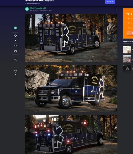 Minty Productions - EMS Livery Bundle - Vehicles - LauncherLeaks