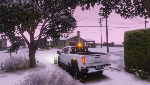 Fivem 2021 GMC Sierra AT4 snow plow - Trucks - LauncherLeaks