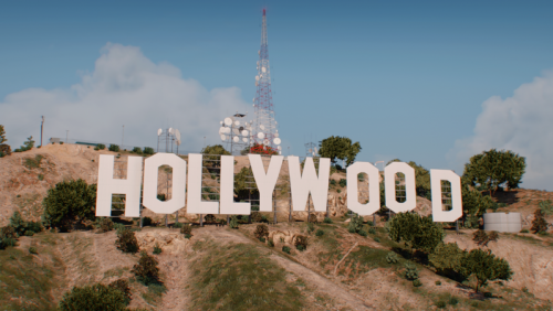 Hollywood Sign | FIVEM READY - MLO - LauncherLeaks