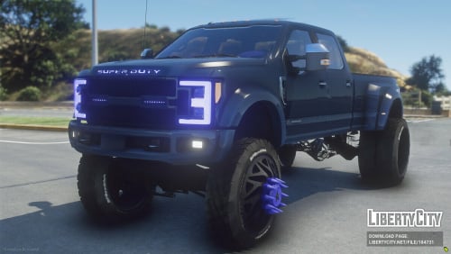 Lifted Ford F-450 Dually On Duro Forgiatos {SP & FiveM Ready ...