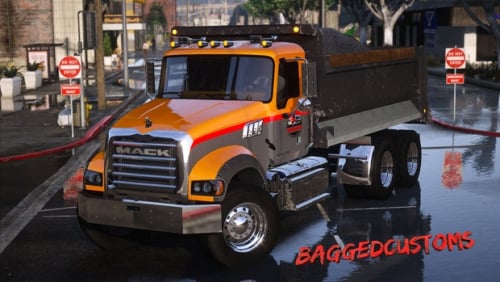 BaggedCustoms 2023 Mack Granite [Add-On][FiveM] - Bagged - LauncherLeaks