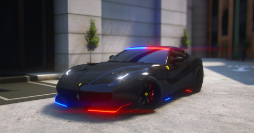Ferrari F12 TDF Police Modern Lights [NON-ELS] - Vehicles - LauncherLeaks
