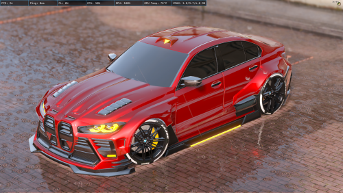 BMW M3 Modified car For both fivem and SP - Vehicles - LauncherLeaks