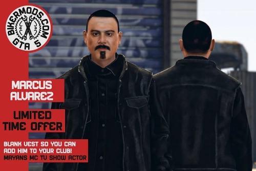 Marcus Alvarez (Mayans / SOA TV Show PED) - BIKER MODS - Rare - EUP ...