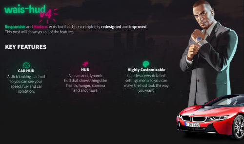 WAIS - HUDV4 [QB - OPEN SOURCES] - QB-CORE - LauncherLeaks