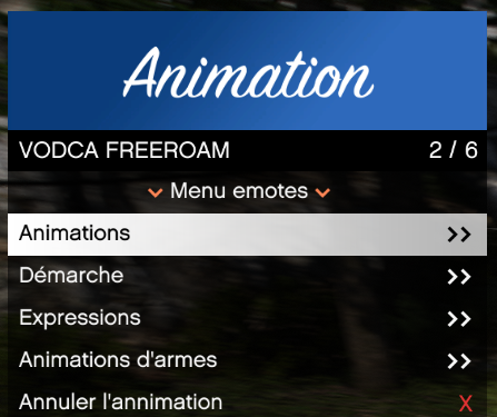 Vodca emotes menu | + 500 customs emotes - Scripts - LauncherLeaks