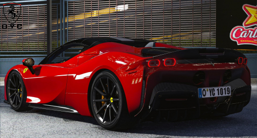 OYC-2022 SF90 Spider ( Animated Roof ) - Vehicles - LauncherLeaks