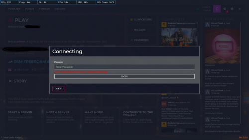 Password Script For FiveM Servers - Scripts - LauncherLeaks