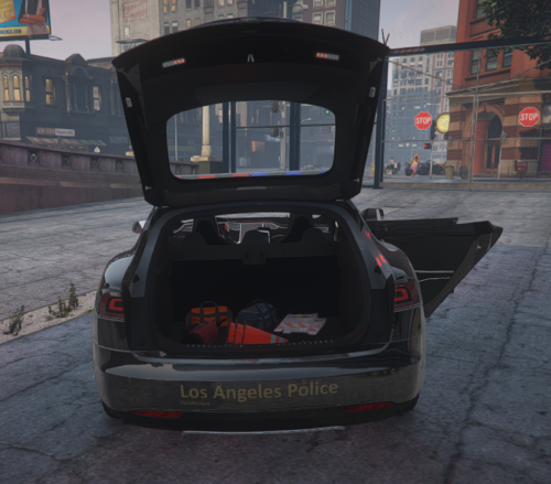 Lapd Tesla Model s By LucaDesigns - Solo Designs - LauncherLeaks