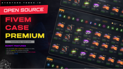 [QB/ESX] Eyestore Case opening - Scripts - LauncherLeaks