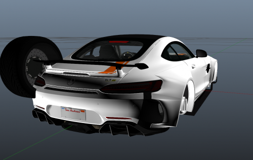 Mercedes AMG GTR Animated | Super Rare (ItzAhmad) - Vehicles - LauncherLeaks