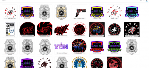 CaliRP Department Badges! - Server Dumps - LauncherLeaks