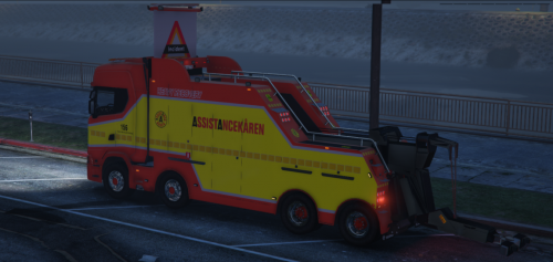 Swedish Heavy Recovery truck (FIVEM READY) - Vehicles - LauncherLeaks