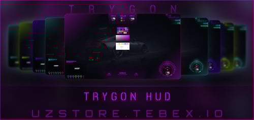 UZStore Trygon HUD - QB-CORE - LauncherLeaks