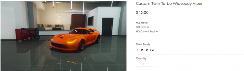 Bad Blood Custom Twin Turbo Widebody Viper - Vehicles - LauncherLeaks