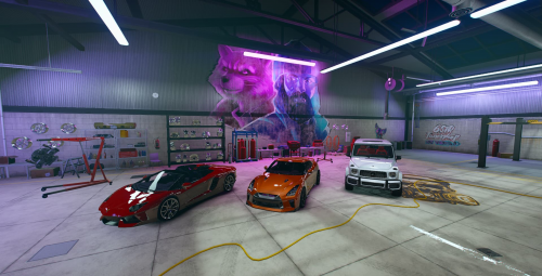 FiveM Garages mix - MLO - LauncherLeaks