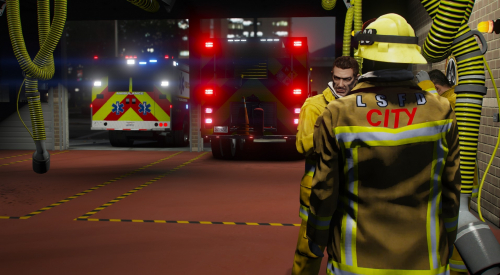 [ELS Hybrid] SAFD Pack Engine+Ambulance - ELS / LSPDFR - LauncherLeaks