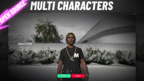 [OS][QBCORE][ESX] VMS_MULTICHARS - QB-CORE - LauncherLeaks