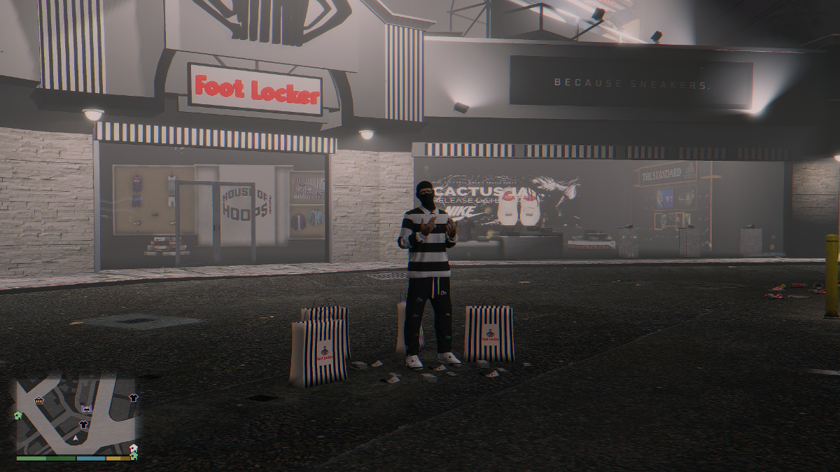 Gta V Fivem Mod Footlocker Store Mlo Custom Map Mods MLO] Mosley's