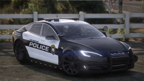 2016 Police Tesla Electric Sports vehicle SP+FiveM Ready ...