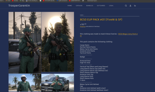 TrooperCorentin BCSO EUP PACK #01 (FiveM & SP) - EUP Files - LauncherLeaks