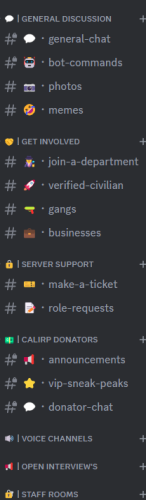 CaliRP Discord - 5M Servers - LauncherLeaks