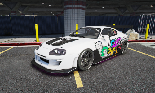 Toyota Supra A80 Widebody Grafitti Edition | Cisco - Vehicles ...